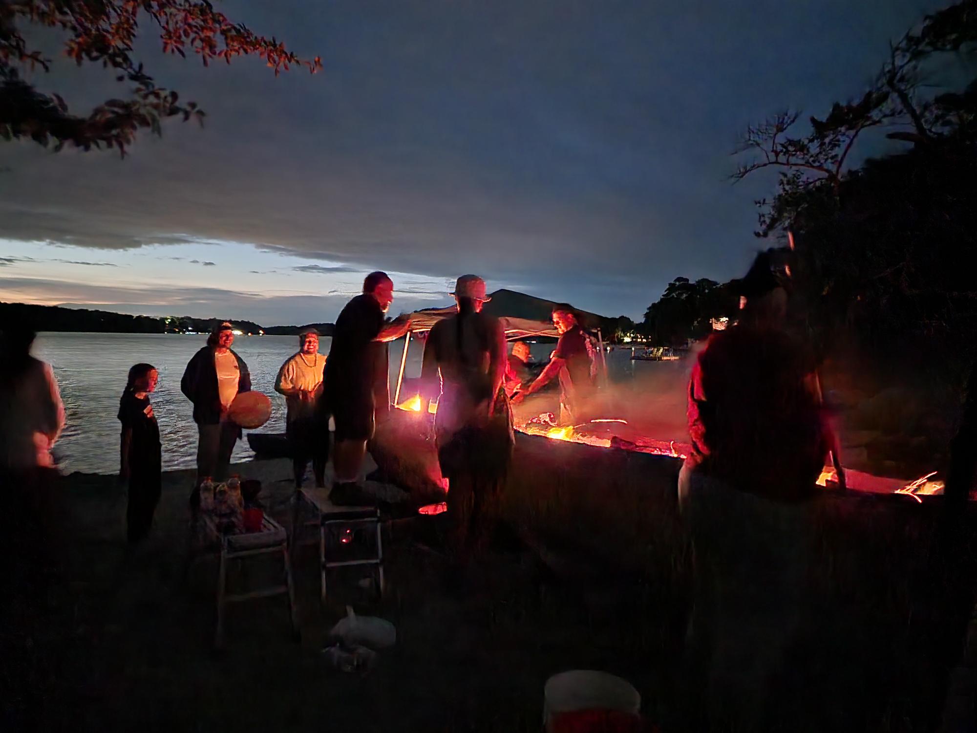 Tradition Recreated with a Mishoon Burn - Herring Ponds Watershed ...