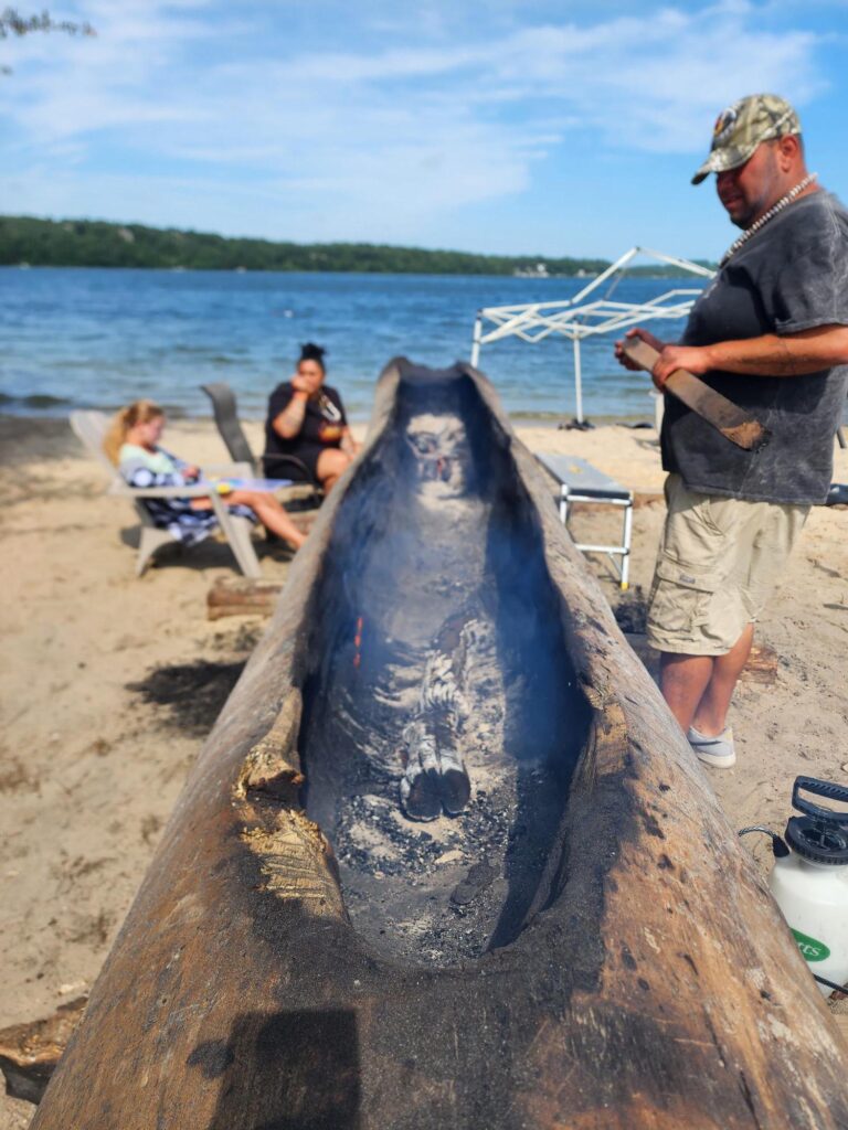 Tradition Recreated with a Mishoon Burn - Herring Ponds Watershed ...