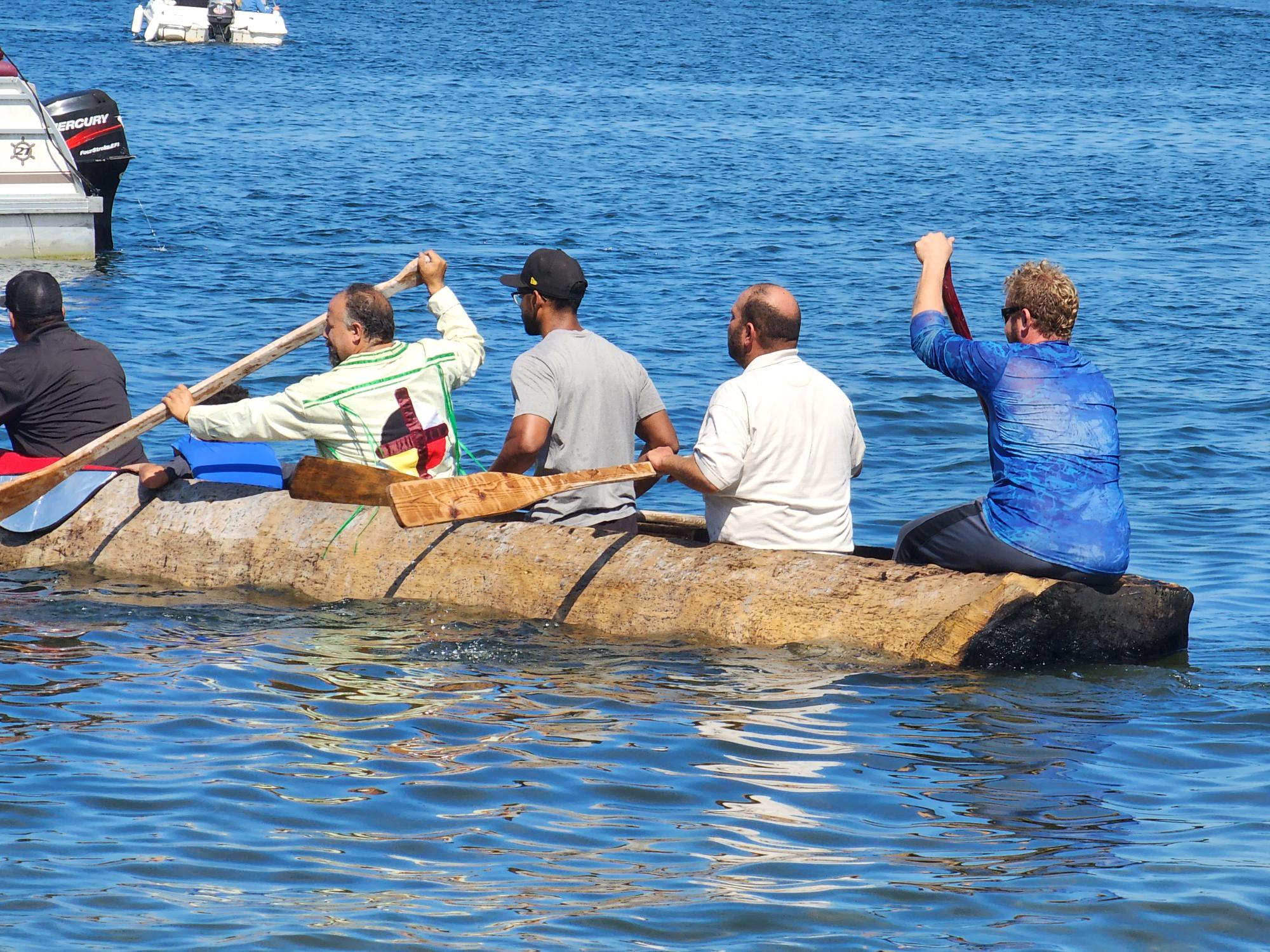 Tradition Recreated with a Mishoon Burn - Herring Ponds Watershed ...